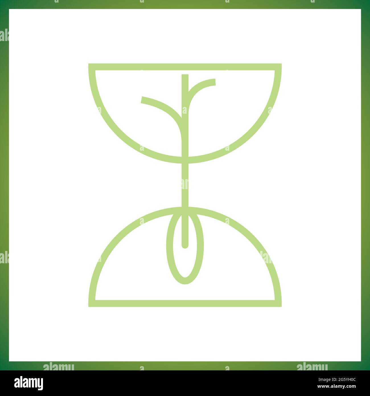 Sapling logo hi-res stock photography and images - Alamy