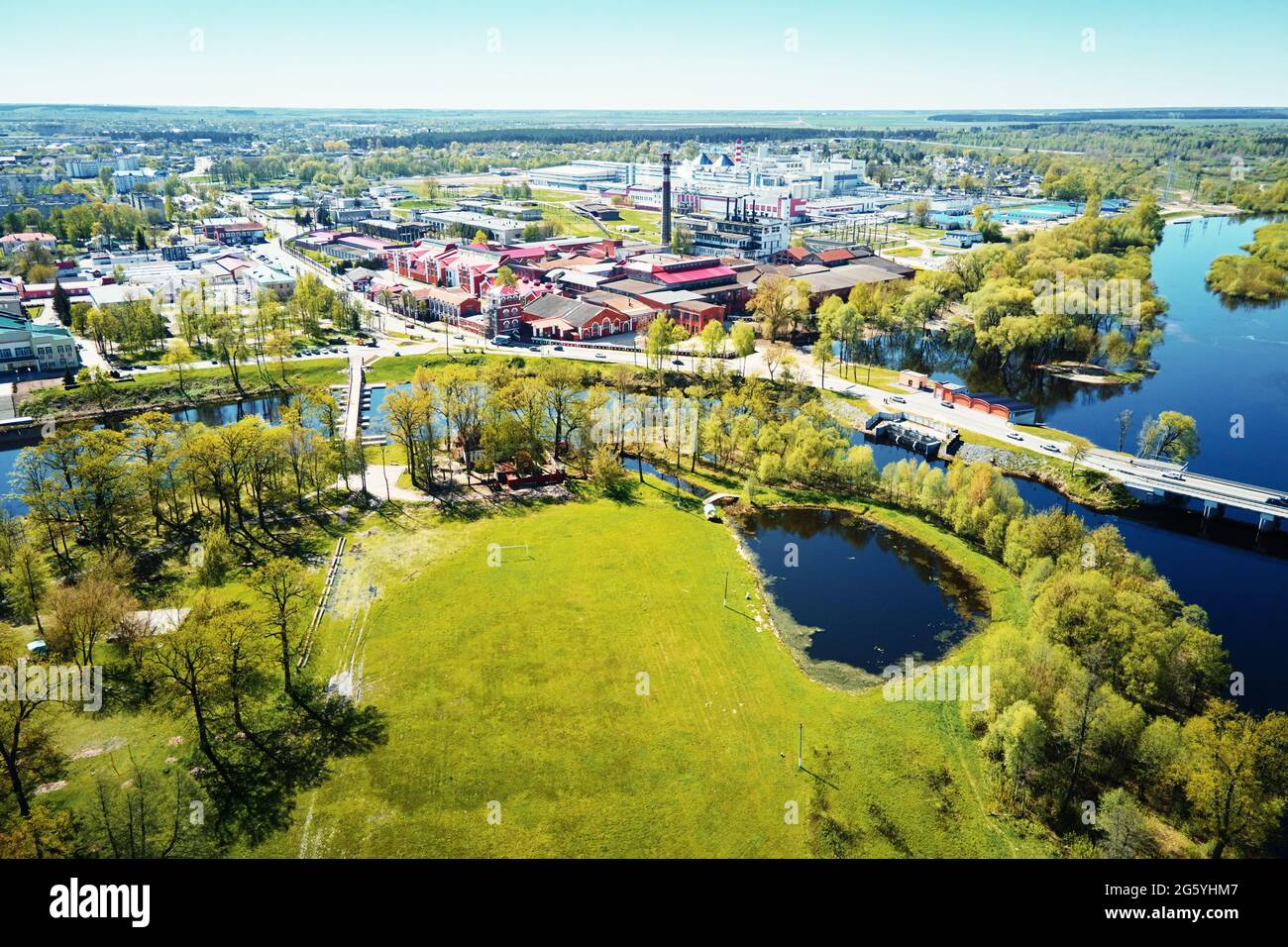 Panorama small factory hi-res stock photography and images - Alamy