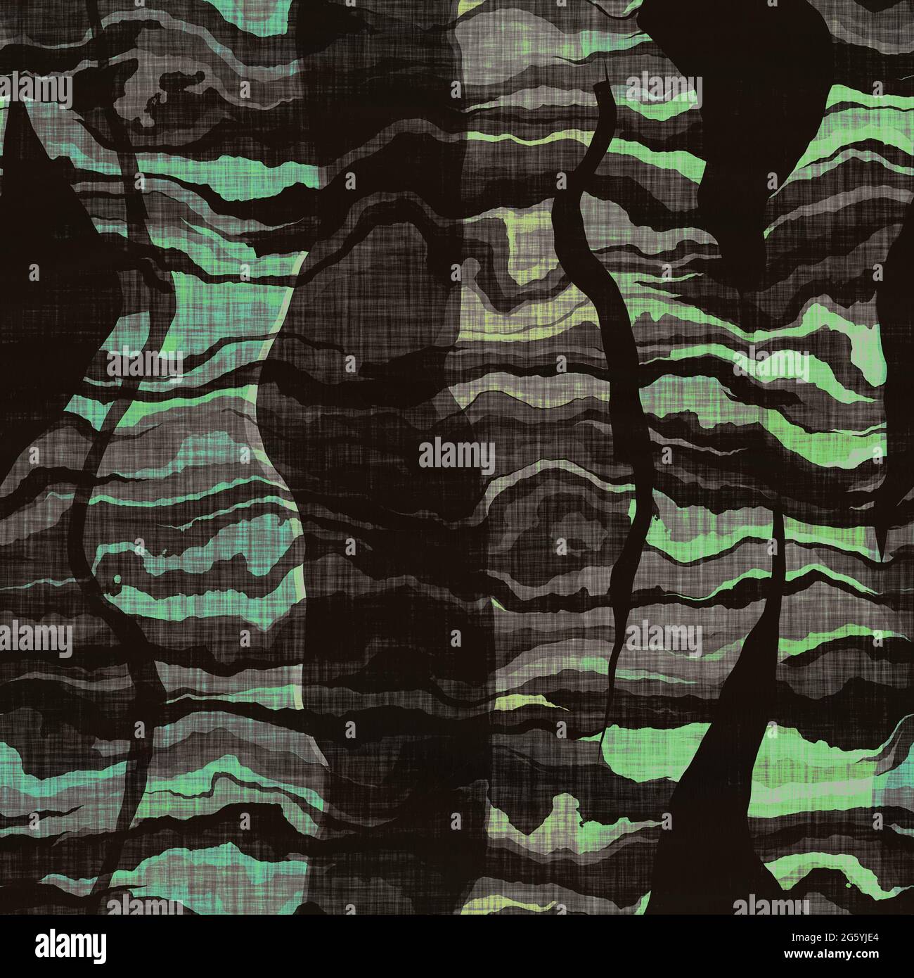 Camouflage dark underbrush wood style texture material. Seamless ...