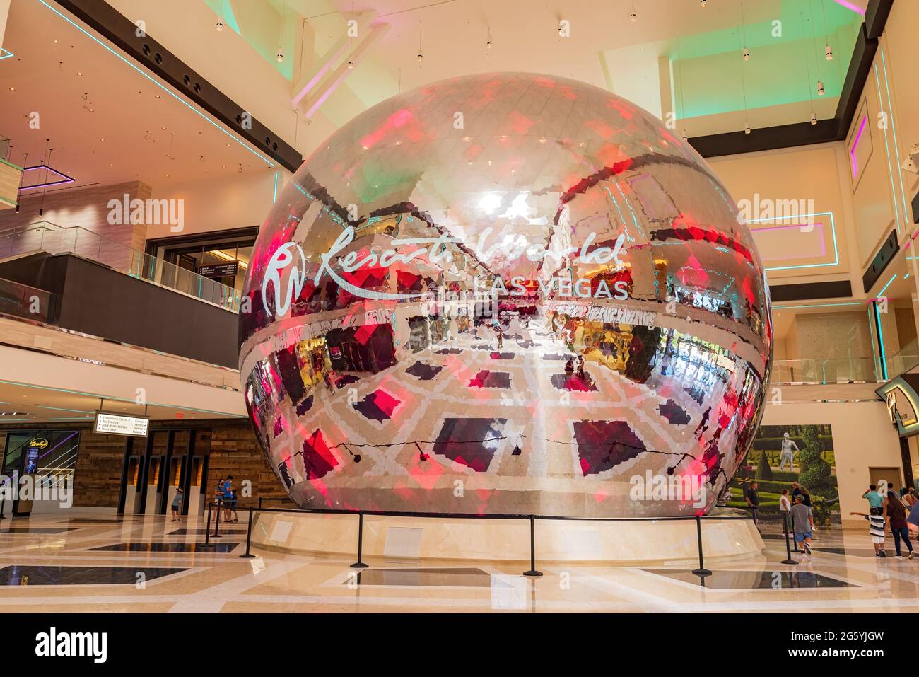 Resorts world casino hi-res stock photography and images - Alamy