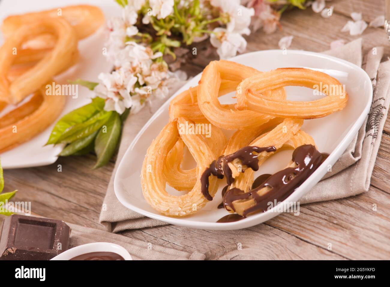 Ring churros hi-res stock photography and images - Alamy