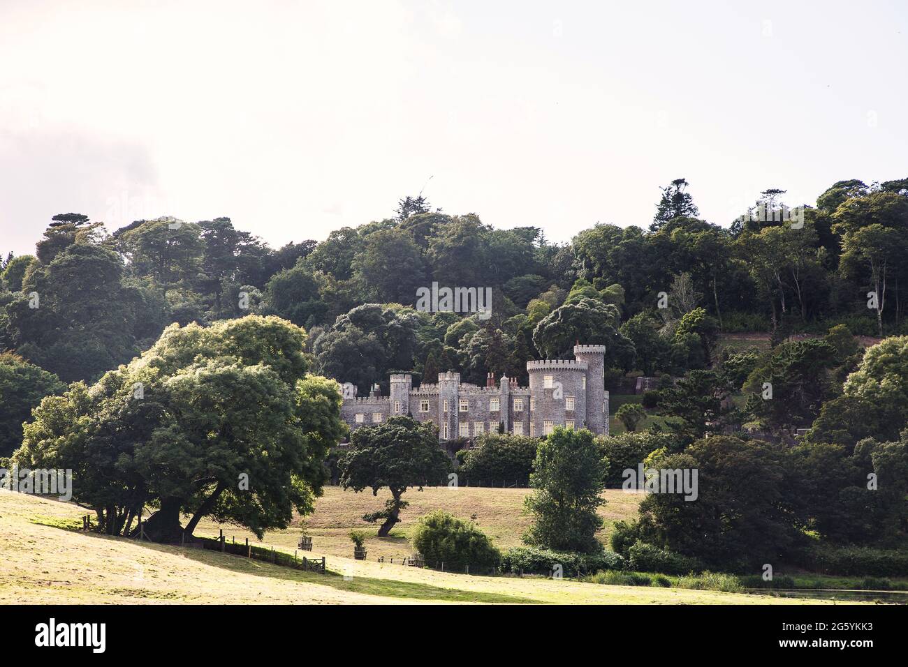 Caerhays Castle in Cornwall, UK Stock Photo - Alamy