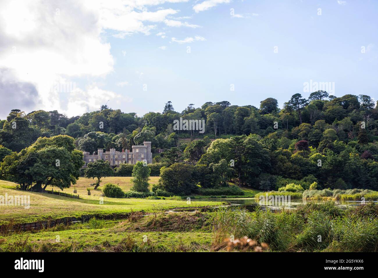 Caerhays Castle in Cornwall, UK Stock Photo - Alamy