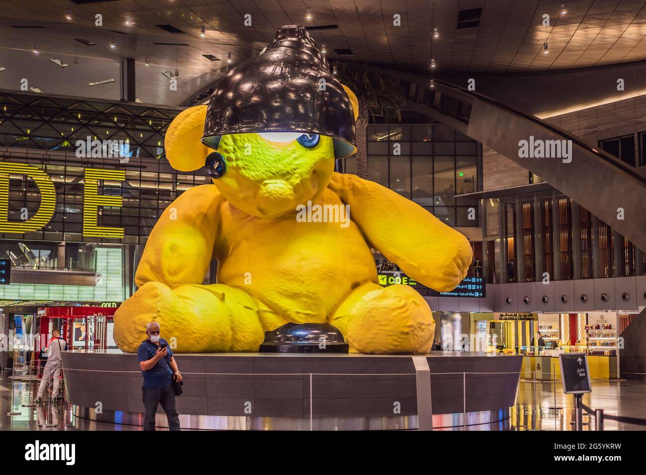 Qatar Airport Bear