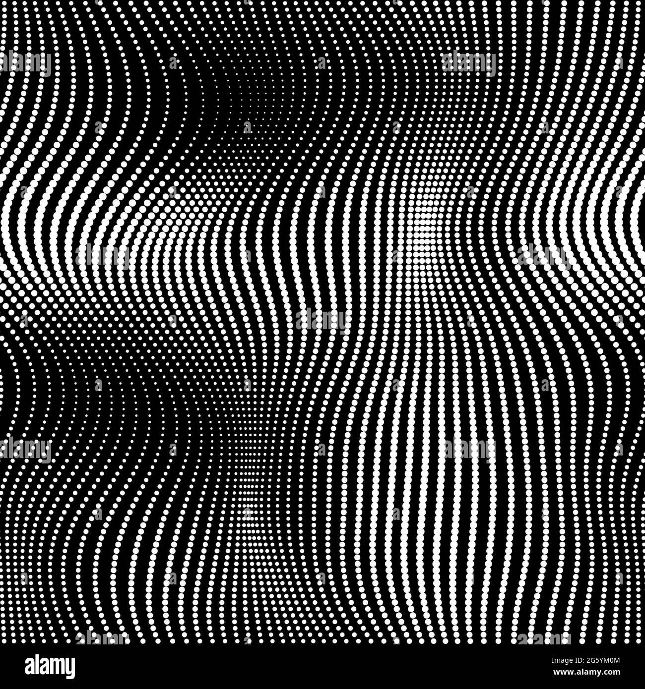 Seamless wavy array of dots pattern for print or digital use Stock ...