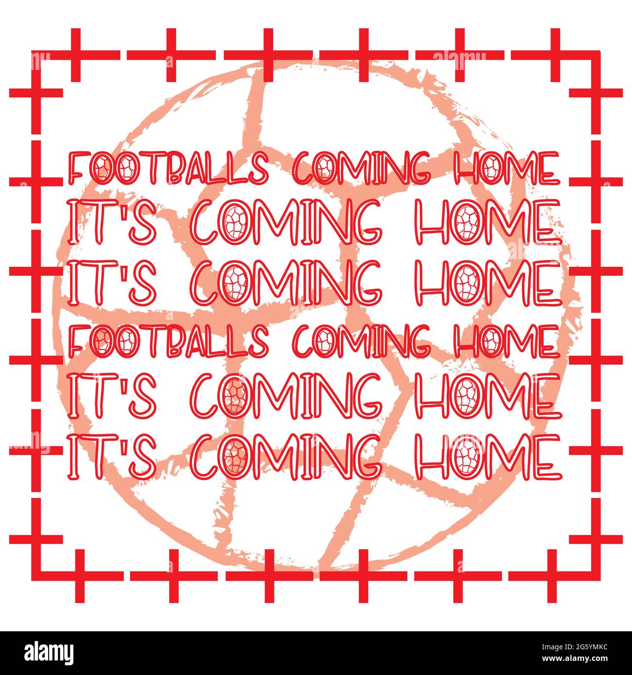 It's coming home football Stock Vector Images - Alamy