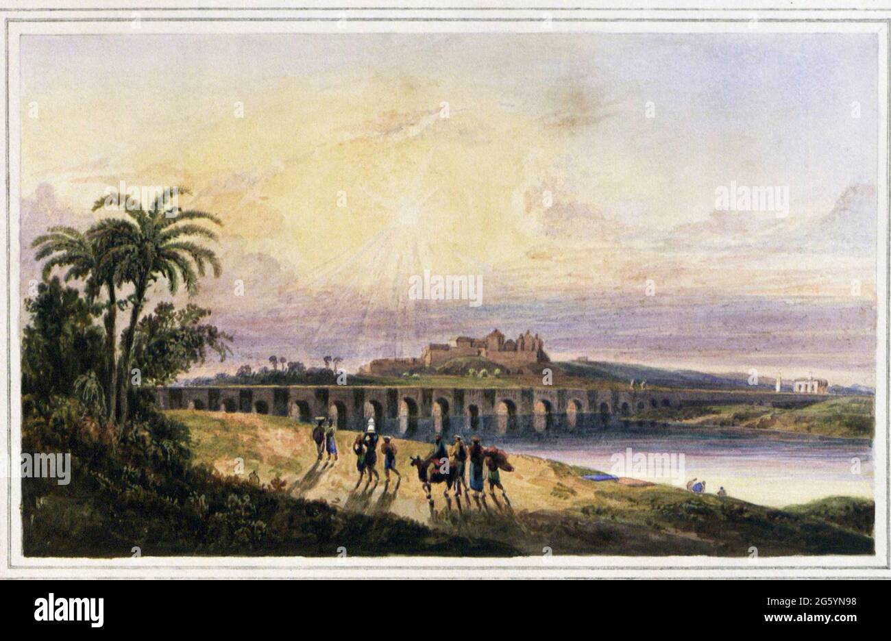 The Armenian Bridge, Near St. Thomas's Mount, Madras [Chennai] The old ...