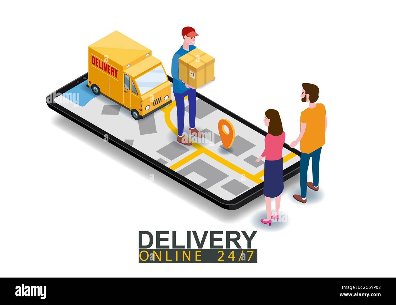 24 hour food Cut Out Stock Images & Pictures - Alamy