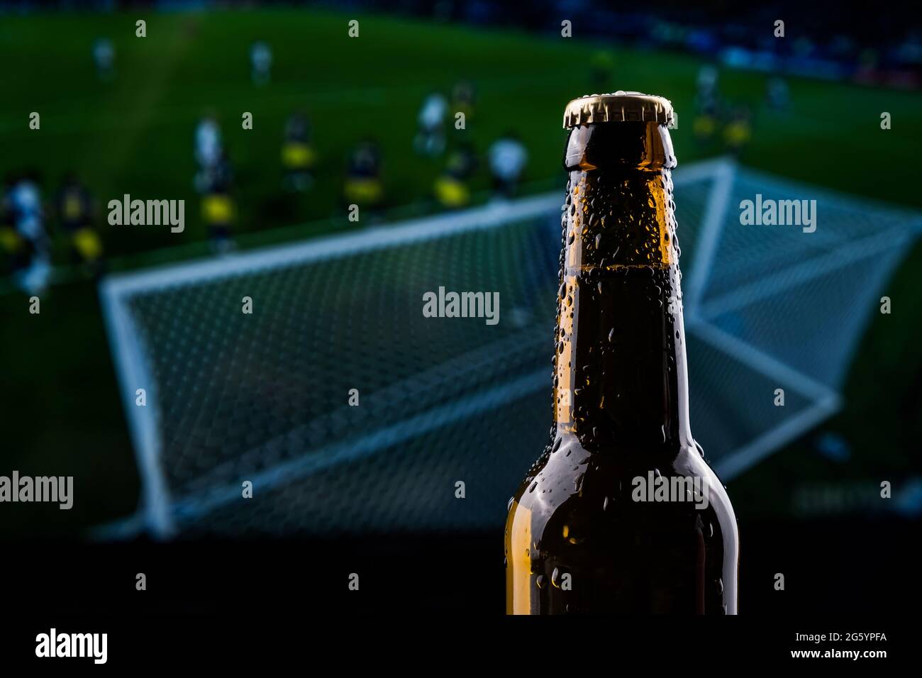 Beer football field hi-res stock photography and images - Alamy