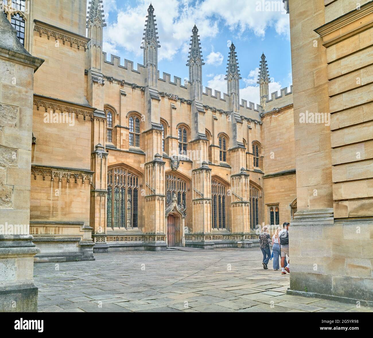 Divinity School at the Bodleian library, university of Oxford, England ...