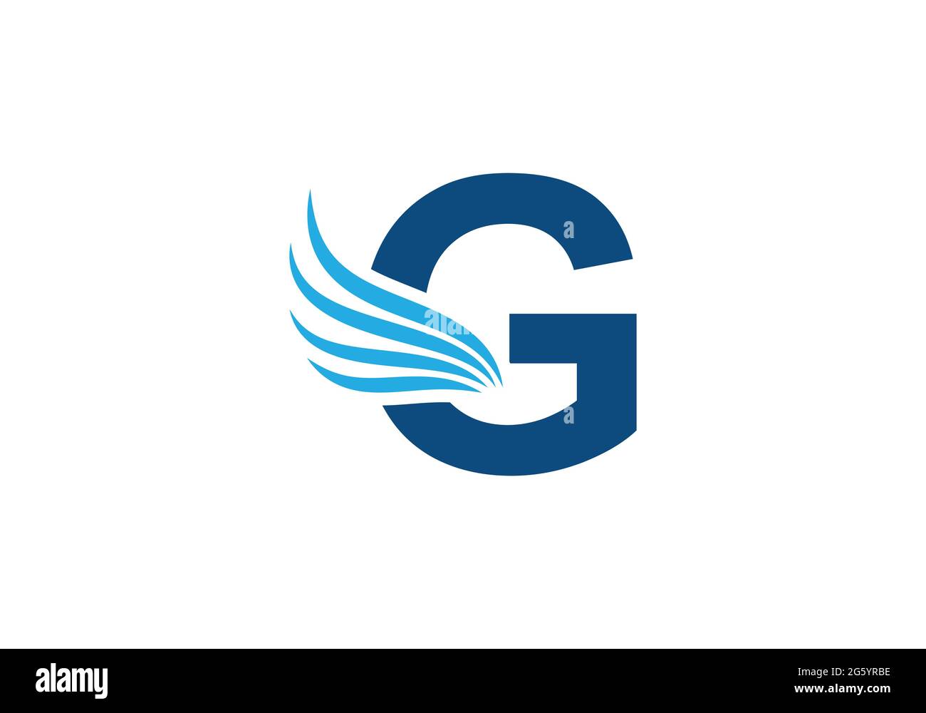 Initial G Letter Logo With Creative Modern Business Typography Vector ...