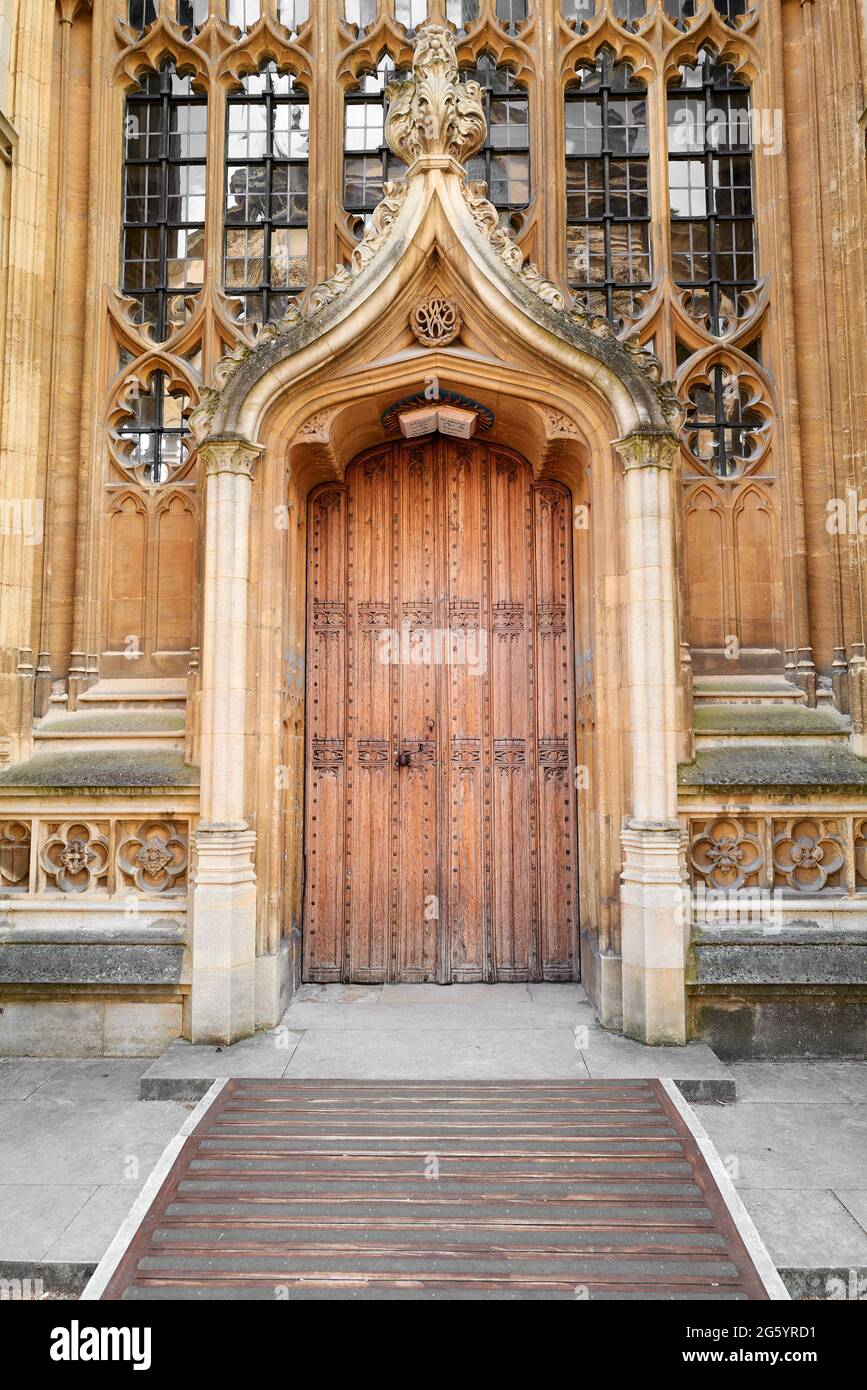 Divinity School at the Bodleian library, university of Oxford, England ...