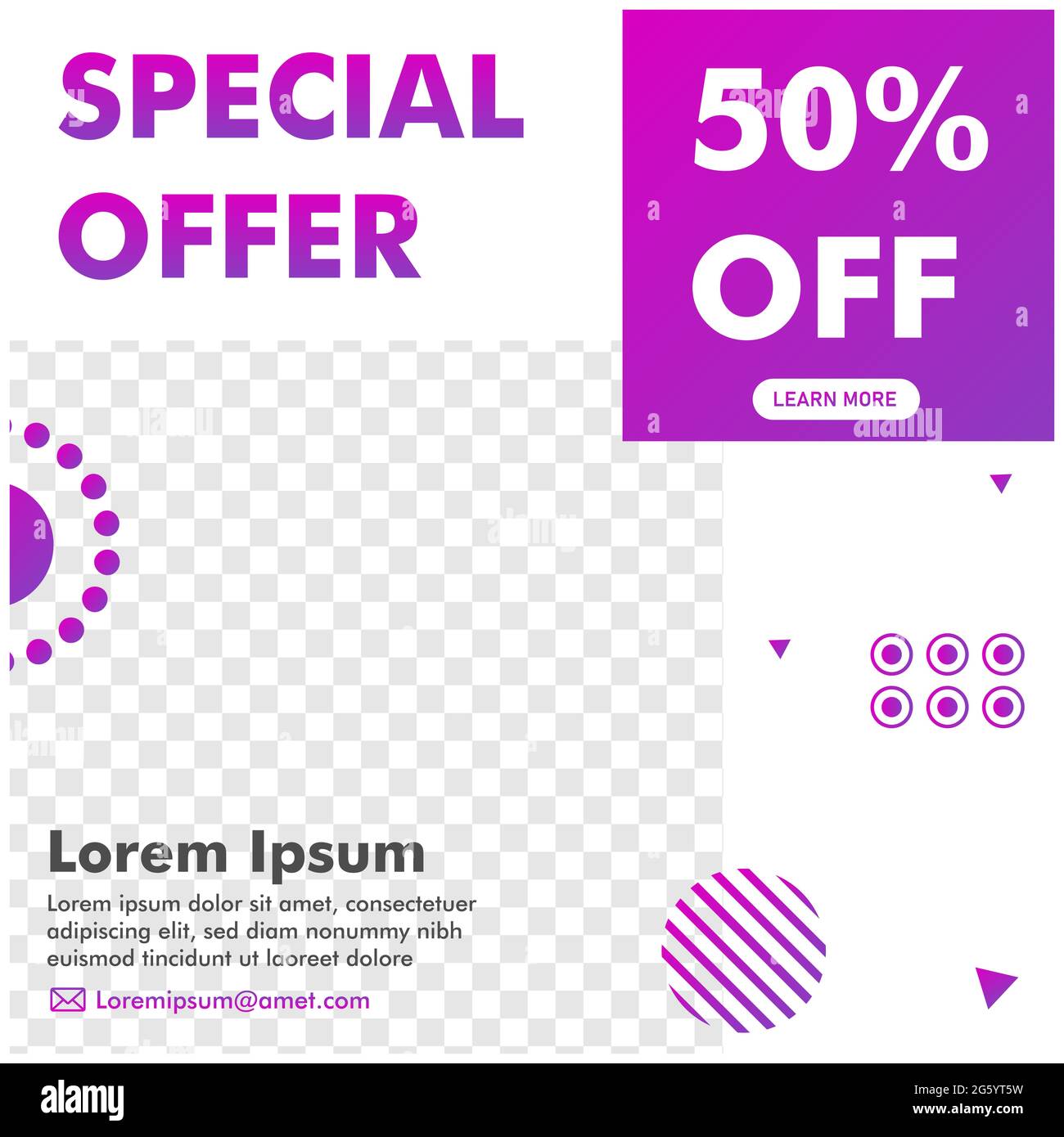 promotion post design. promotion banner template. ready use vector ...