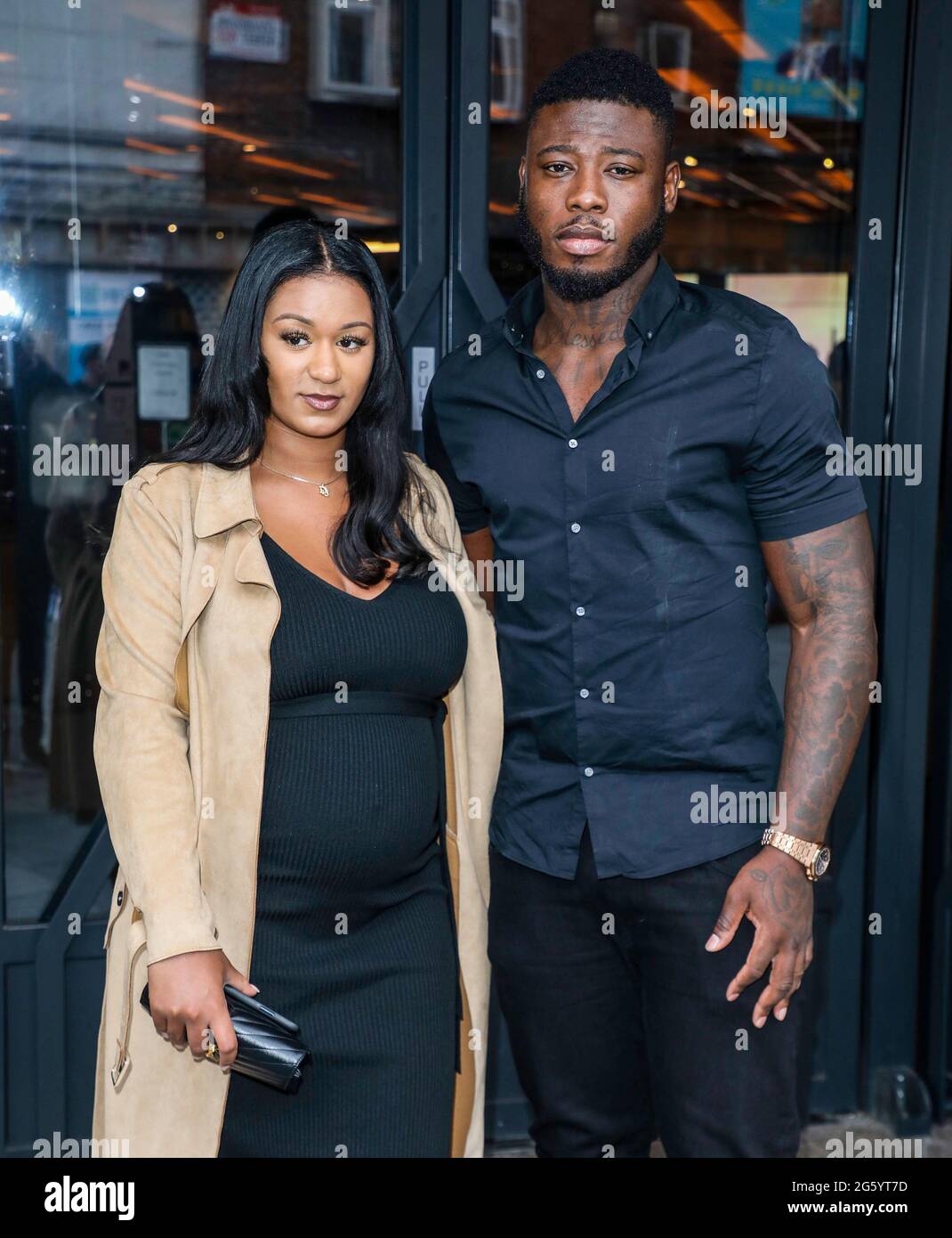 Isaac Chamberlain and guest arrive for a special VIP screening of Fast ...