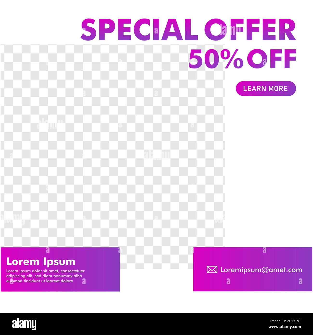 promotion post design. promotion banner template. ready use vector ...