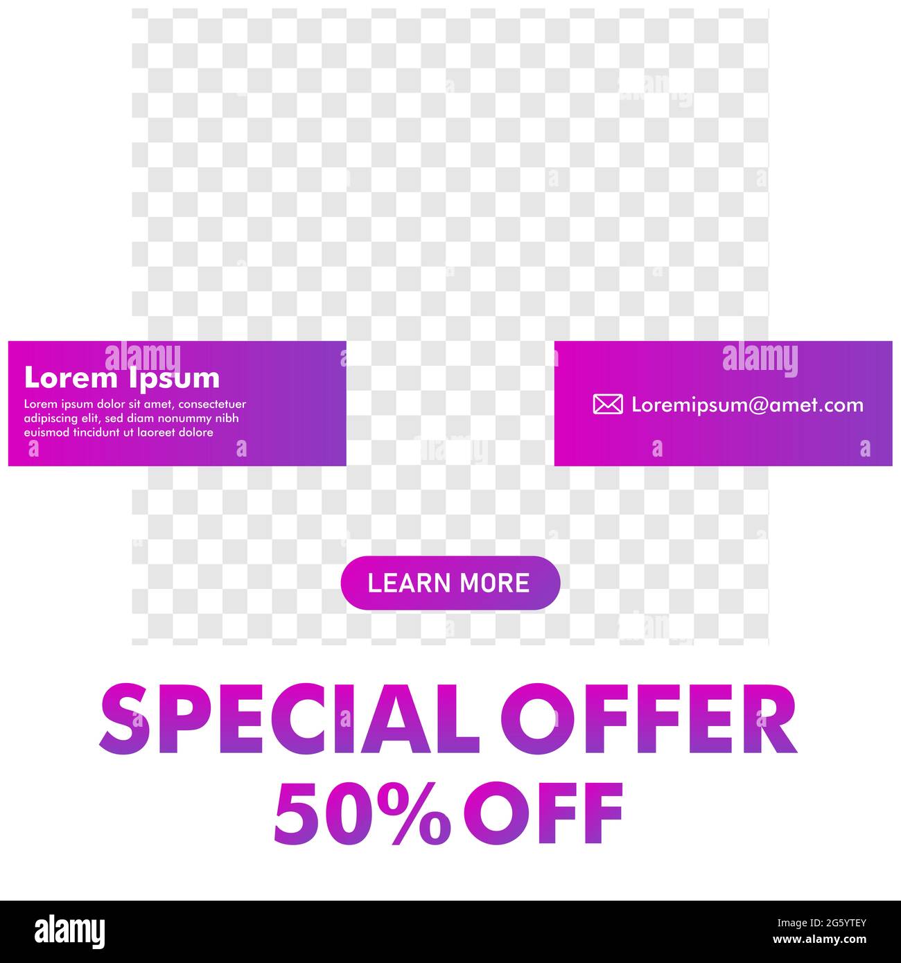 promotion post design. promotion banner template. ready use vector ...