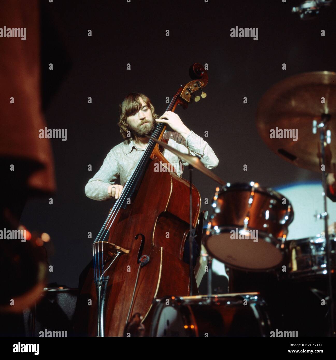 Ron Mathewson, amerikanischer Jazz-Bassist beim Jazz Fest Berlin mit ...
