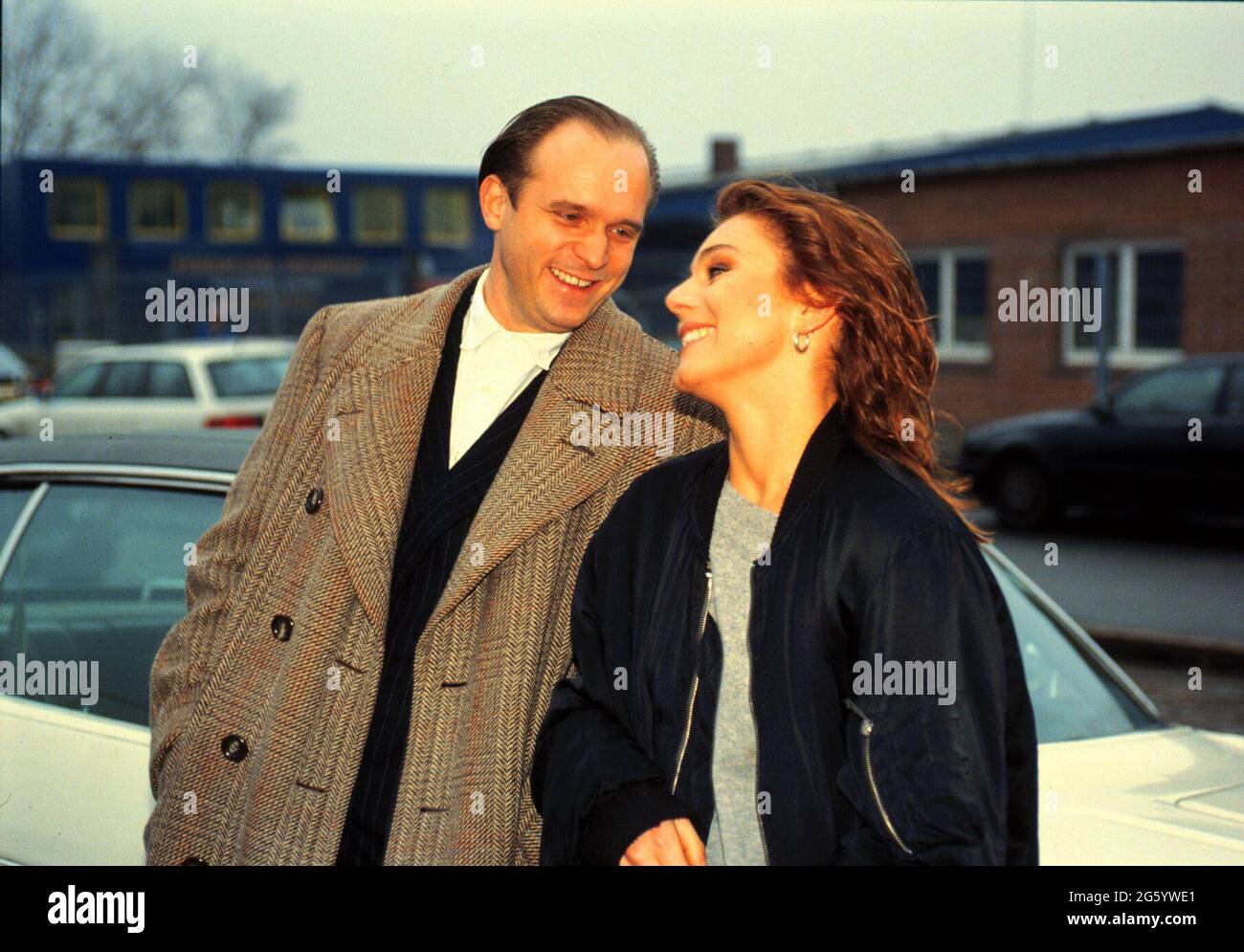 Rotwang muss weg, ZDF TV-Film, 1993, Szene: ULRICH TUKUR und STEPHIE ...