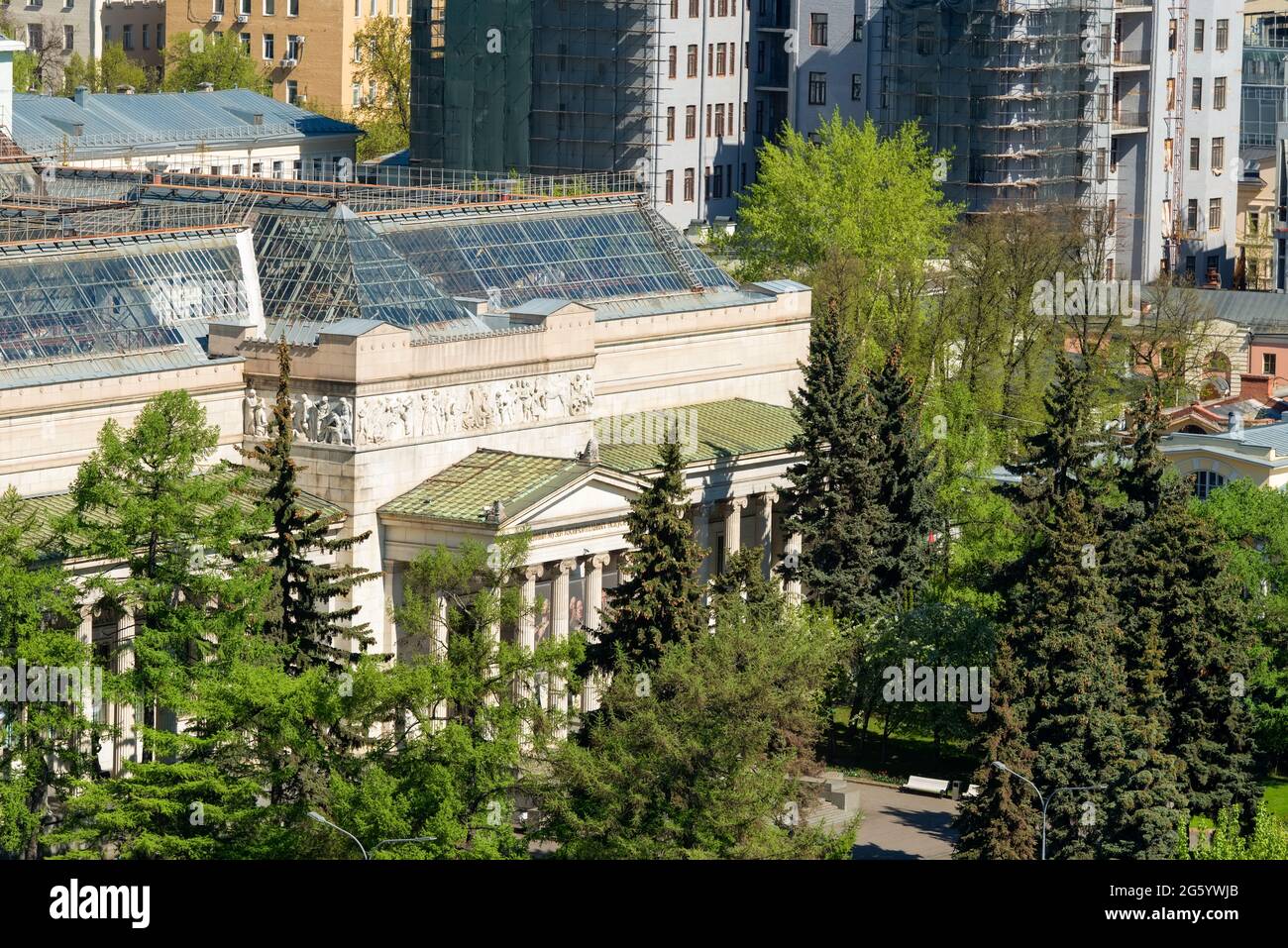 Pushkins monument hi-res stock photography and images - Alamy
