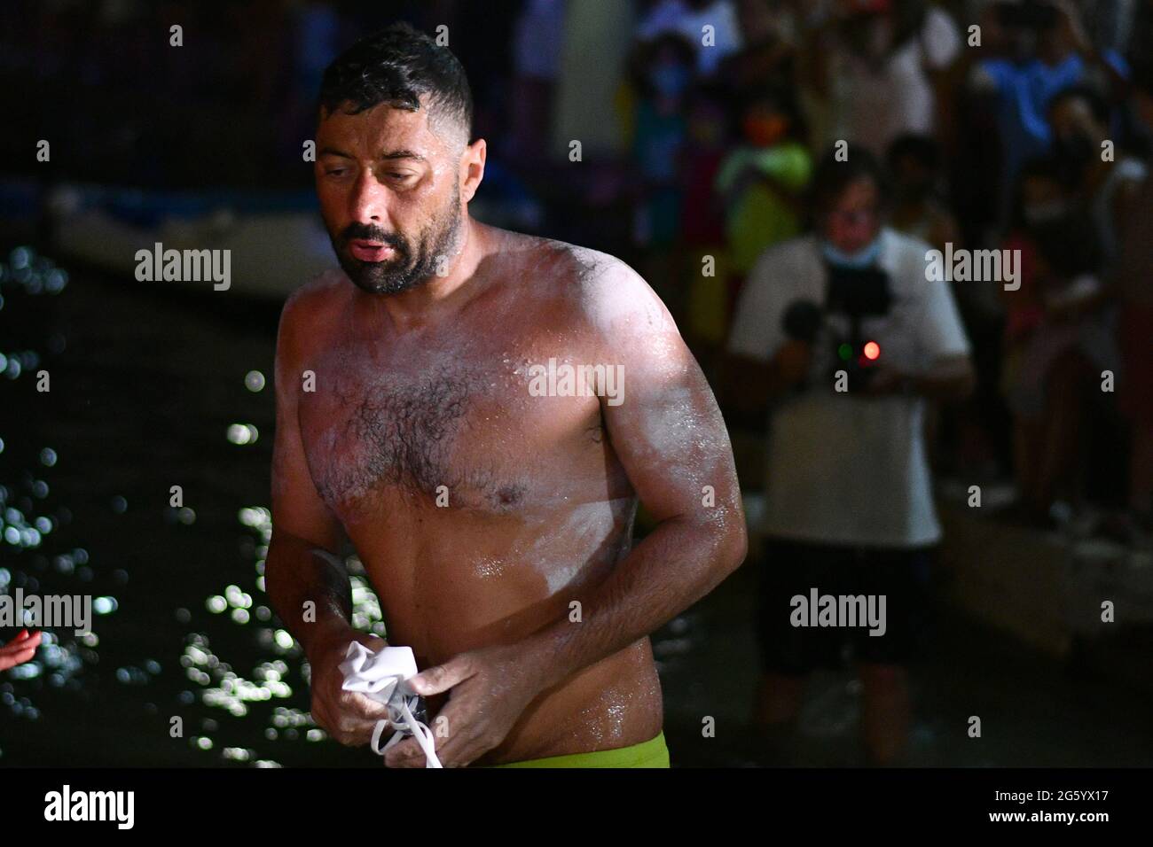 Maltese swimmer Neil Agius managed to write his name in history books ...