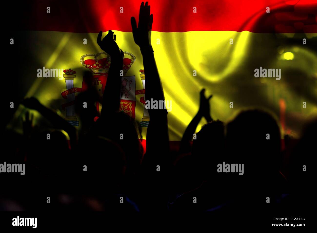 Spanish national team supporter in hi-res stock photography and images ...