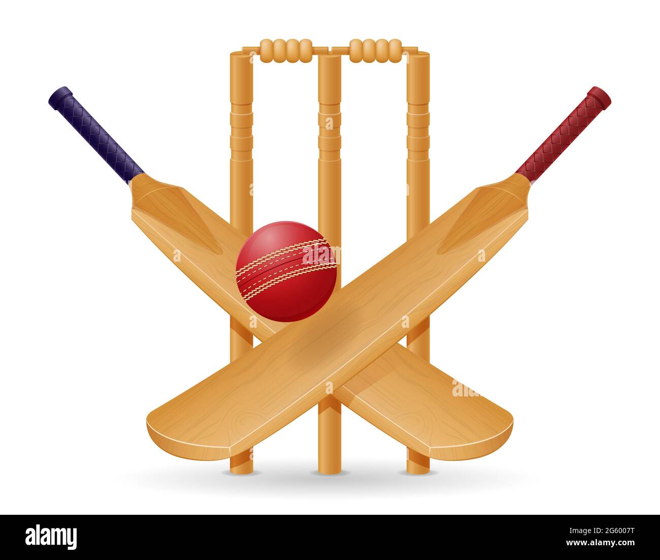 bat for playing cricket sport vector illustration isolated on white ...