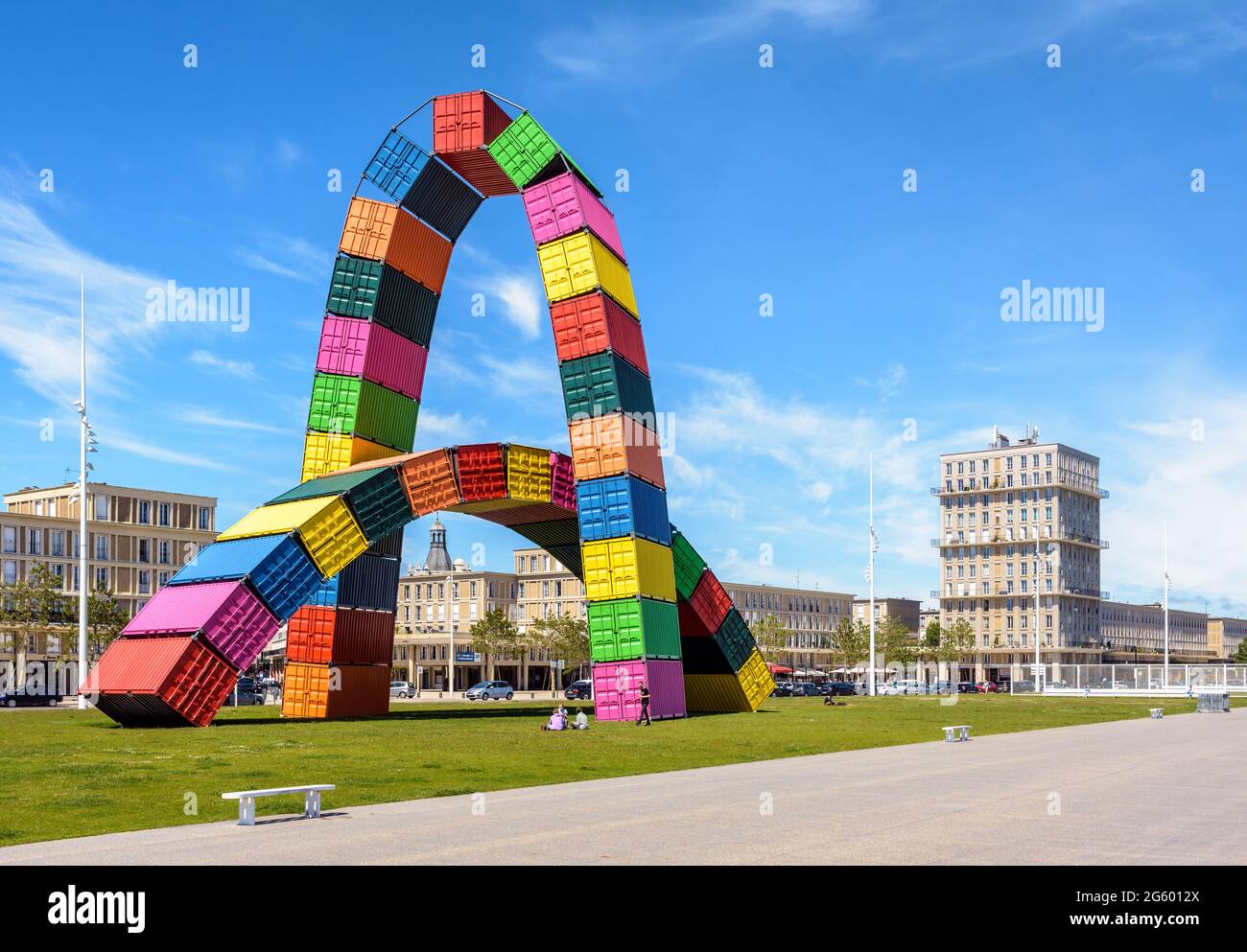 Art shipping container hi-res stock photography and images - Alamy