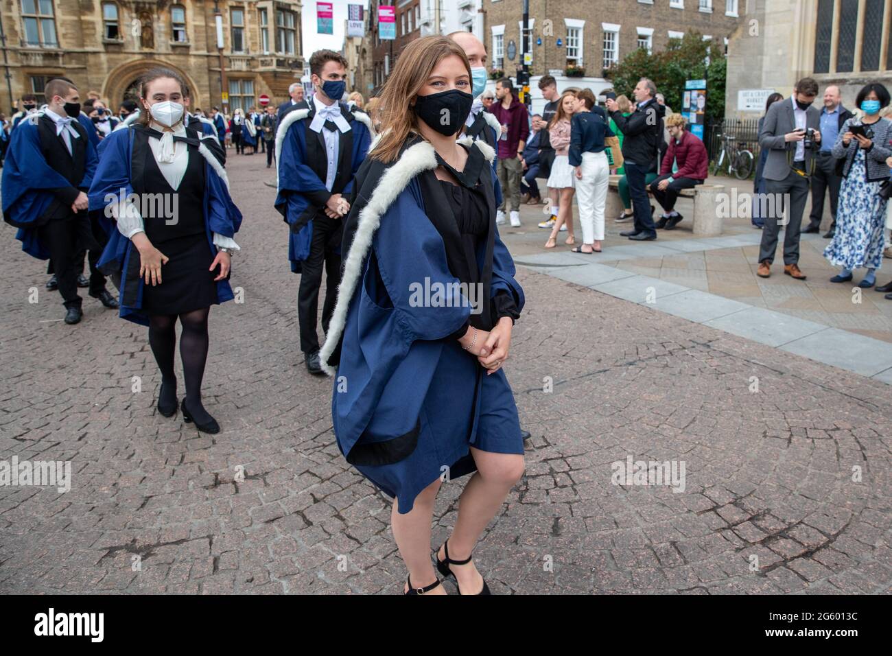 Picture dated June 30th 2021shows students from Trinity College ...