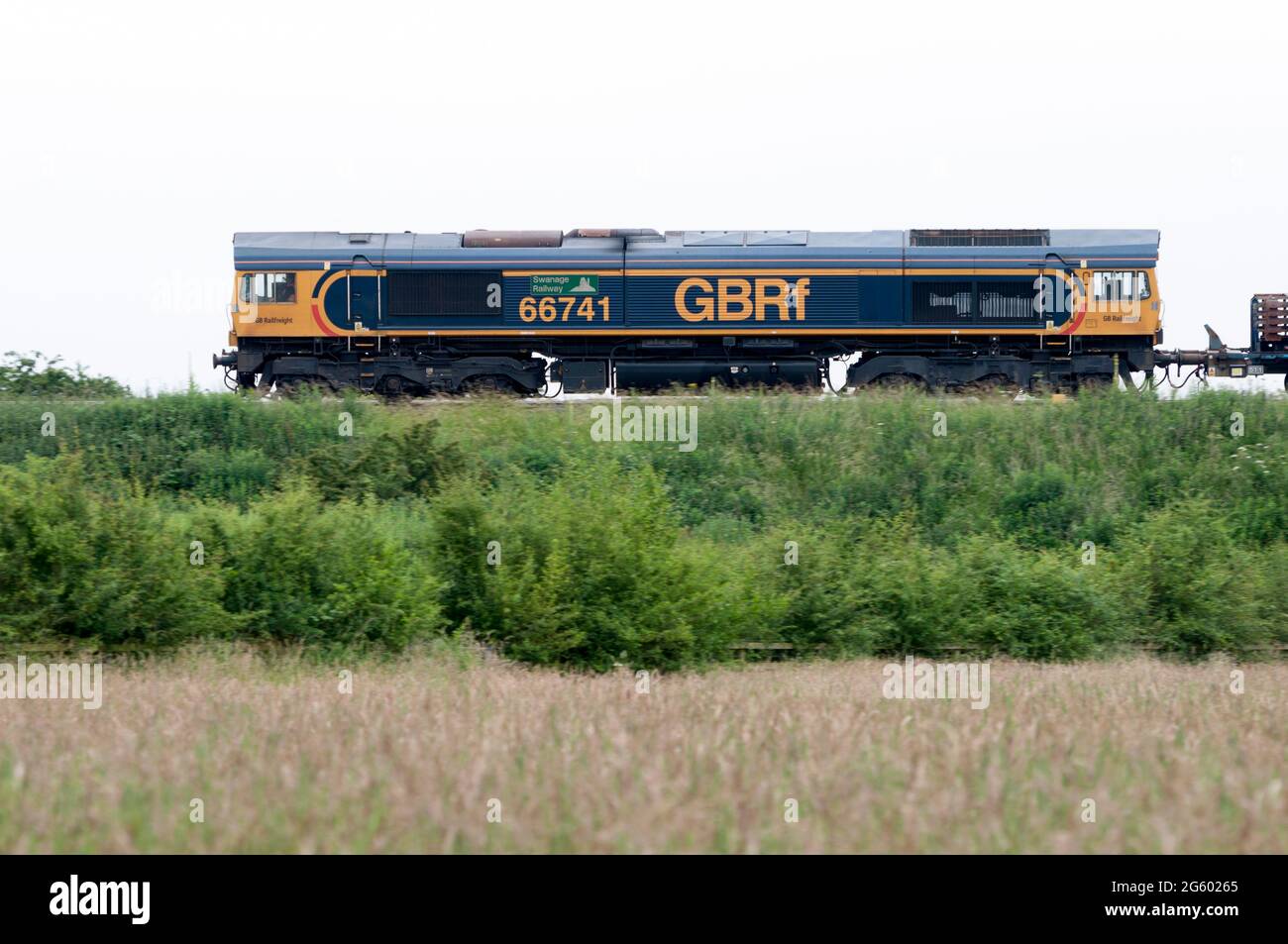 Class 66741 locomotive swanage railway hi-res stock photography and ...