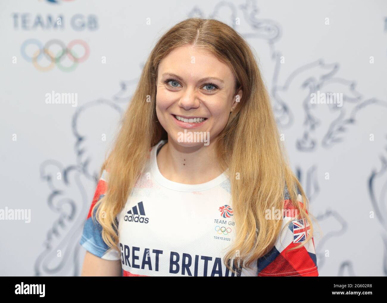 Beth Dobbin during the Athletics kitting out session for the Tokyo ...