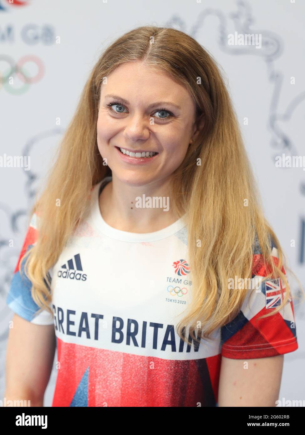 Beth Dobbin during the Athletics kitting out session for the Tokyo ...