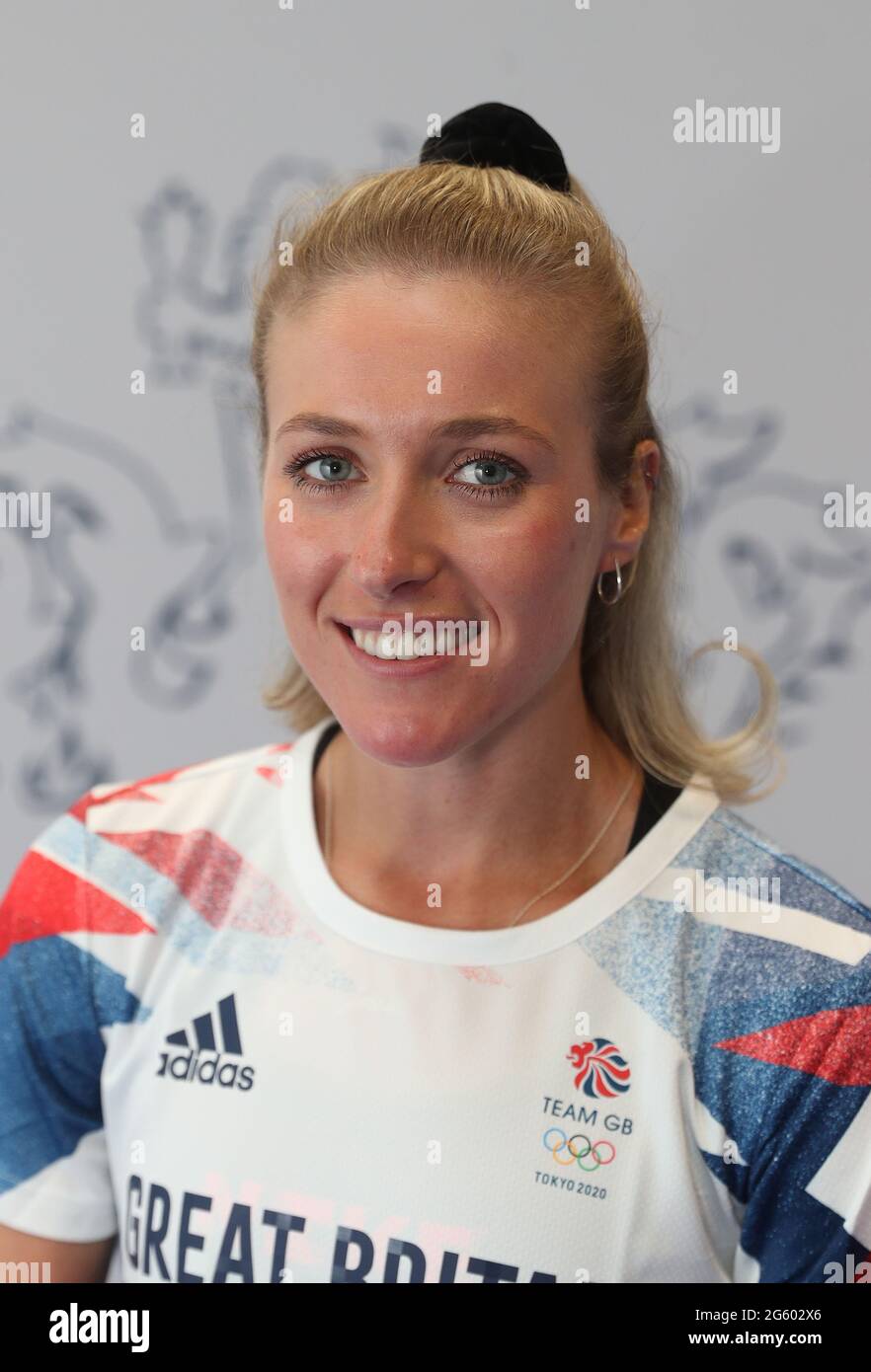 Jessie Knight during the Athletics kitting out session for the Tokyo ...