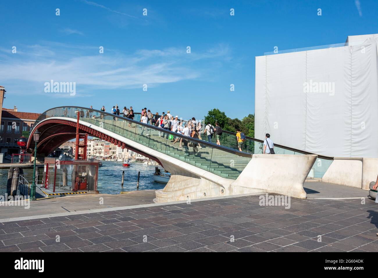 The Ponte della Costituzione (Constitution Bridge) is the fourth bridge ...
