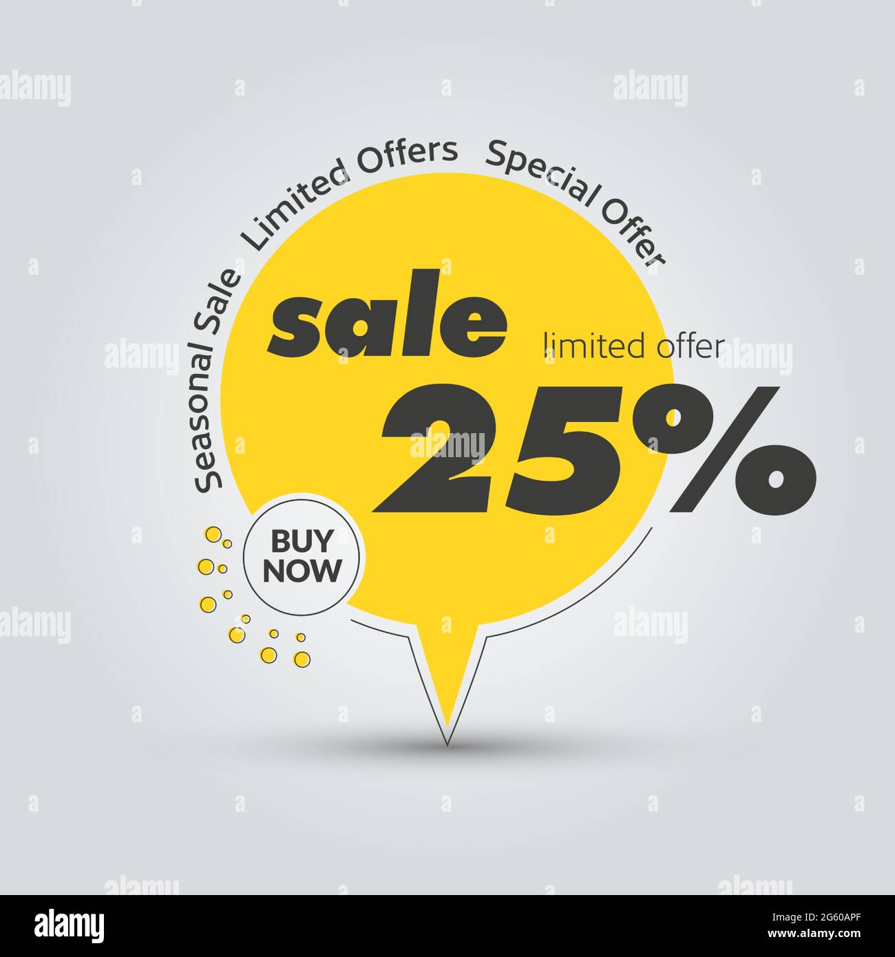 Yellow badge vector vectors hi-res stock photography and images - Alamy