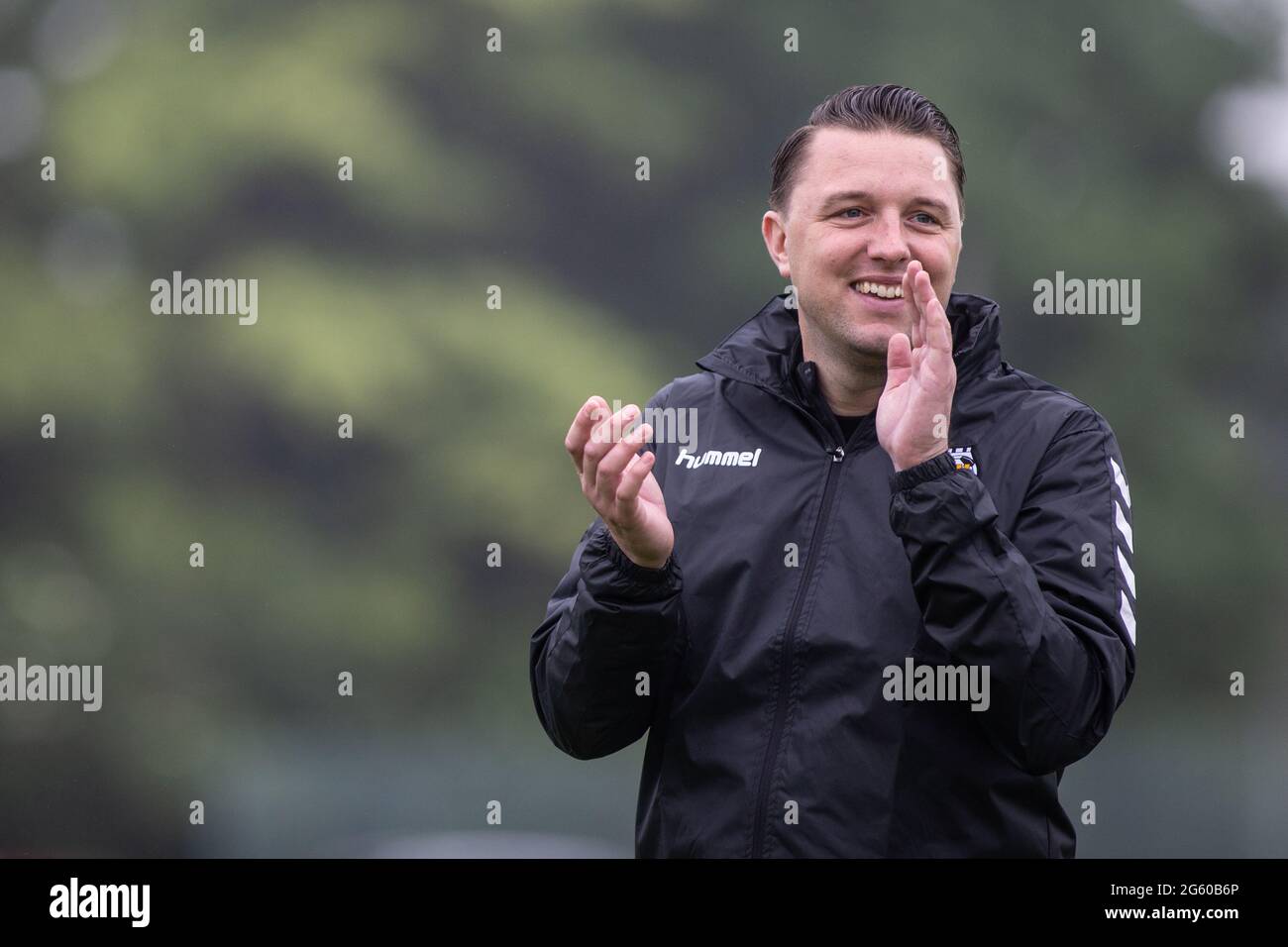 Mark Bonner Football / Soccer manager Stock Photo - Alamy