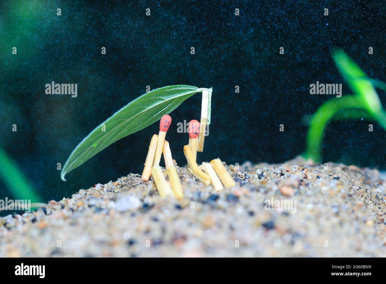 Matchstick art photography used matchsticks to create the character ...