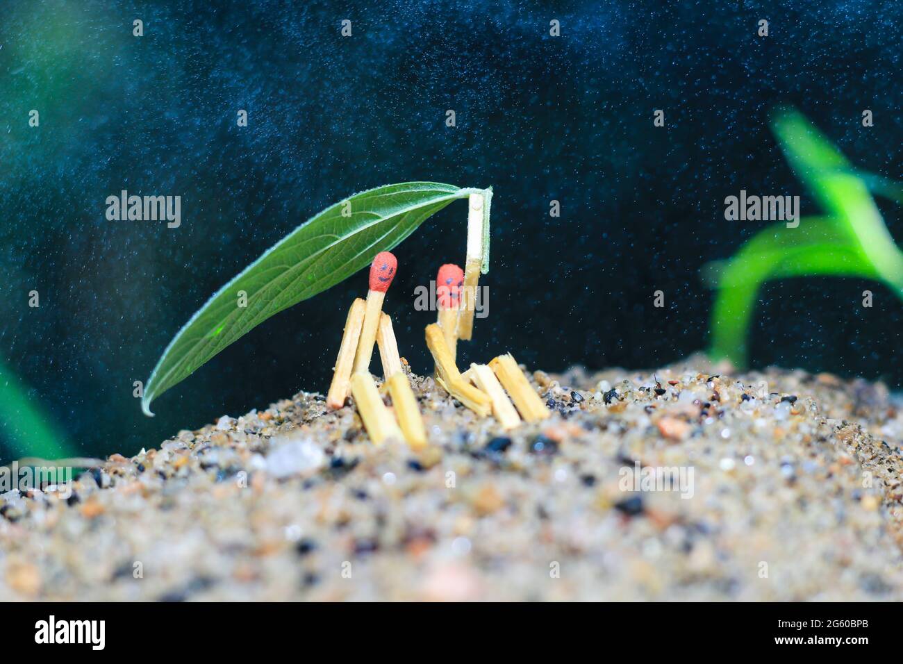 Matchstick art photography used matchsticks to create the character ...