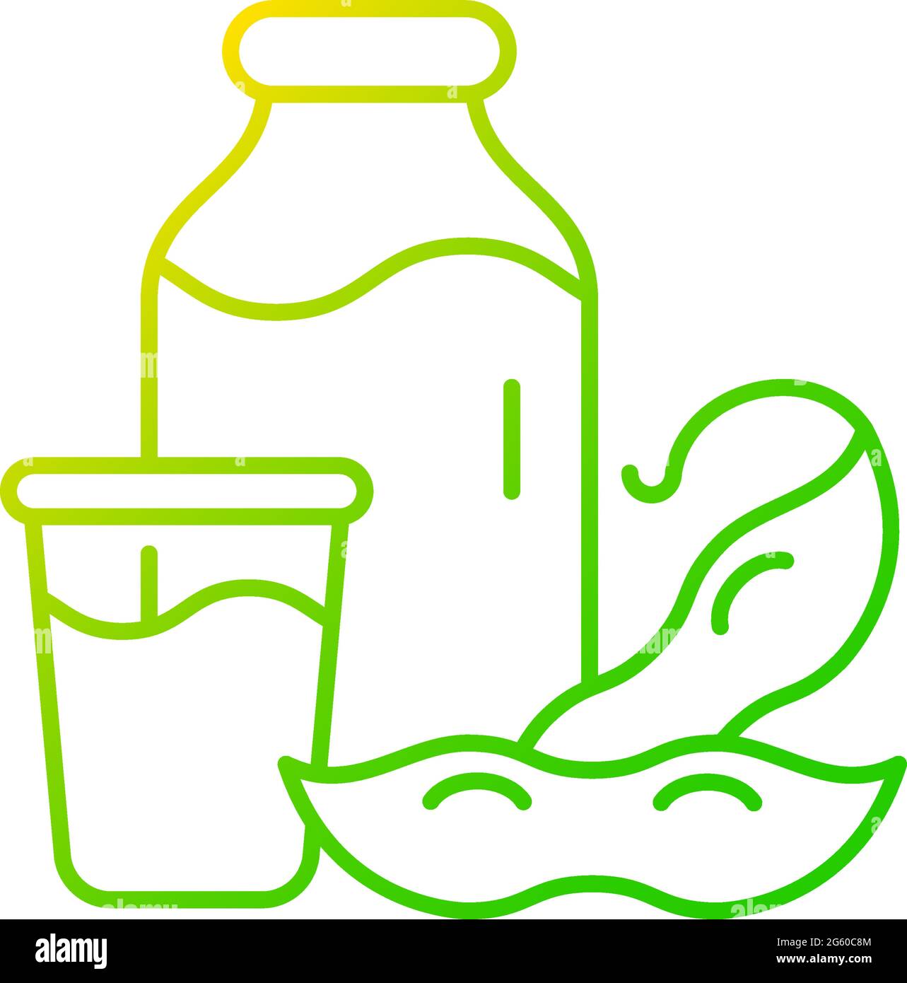 Soy milk gradient linear vector icon Stock Vector Image & Art - Alamy Soy milk gradient linear vector icon Stock Vector Image & Art - Alamy