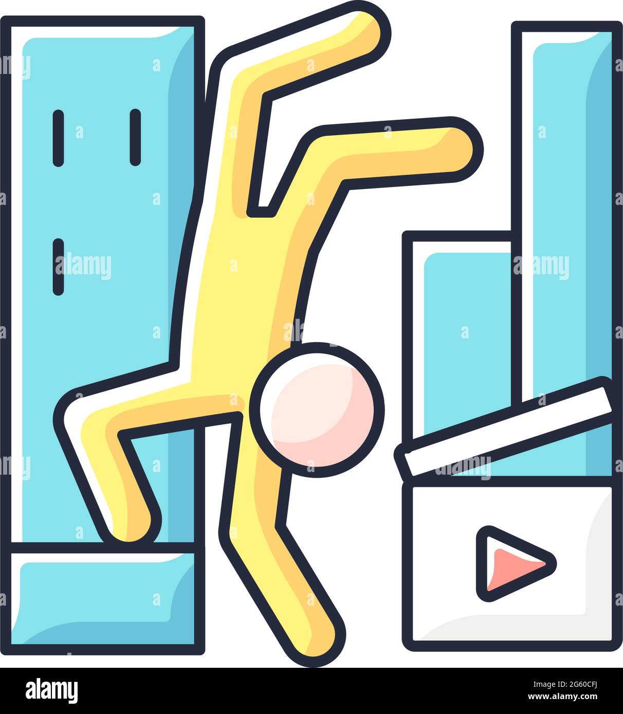 Parkour logo hi-res stock photography and images - Alamy