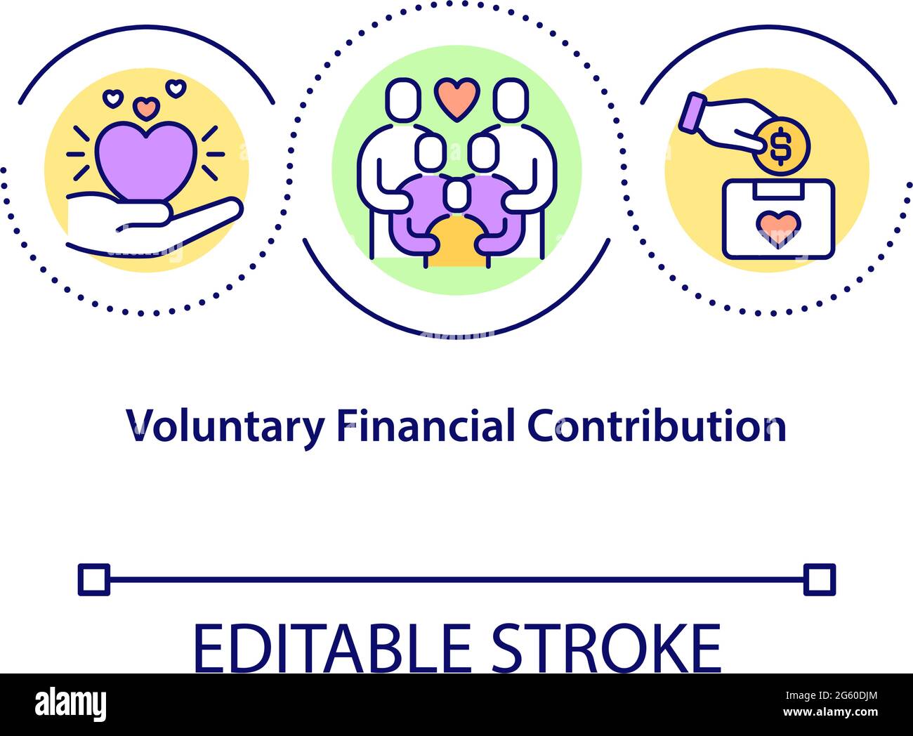 Financial contribution logo hi-res stock photography and images - Alamy