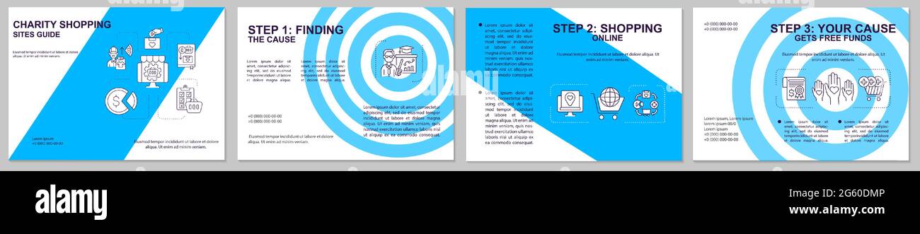 Charity brochure Stock Vector Images - Alamy