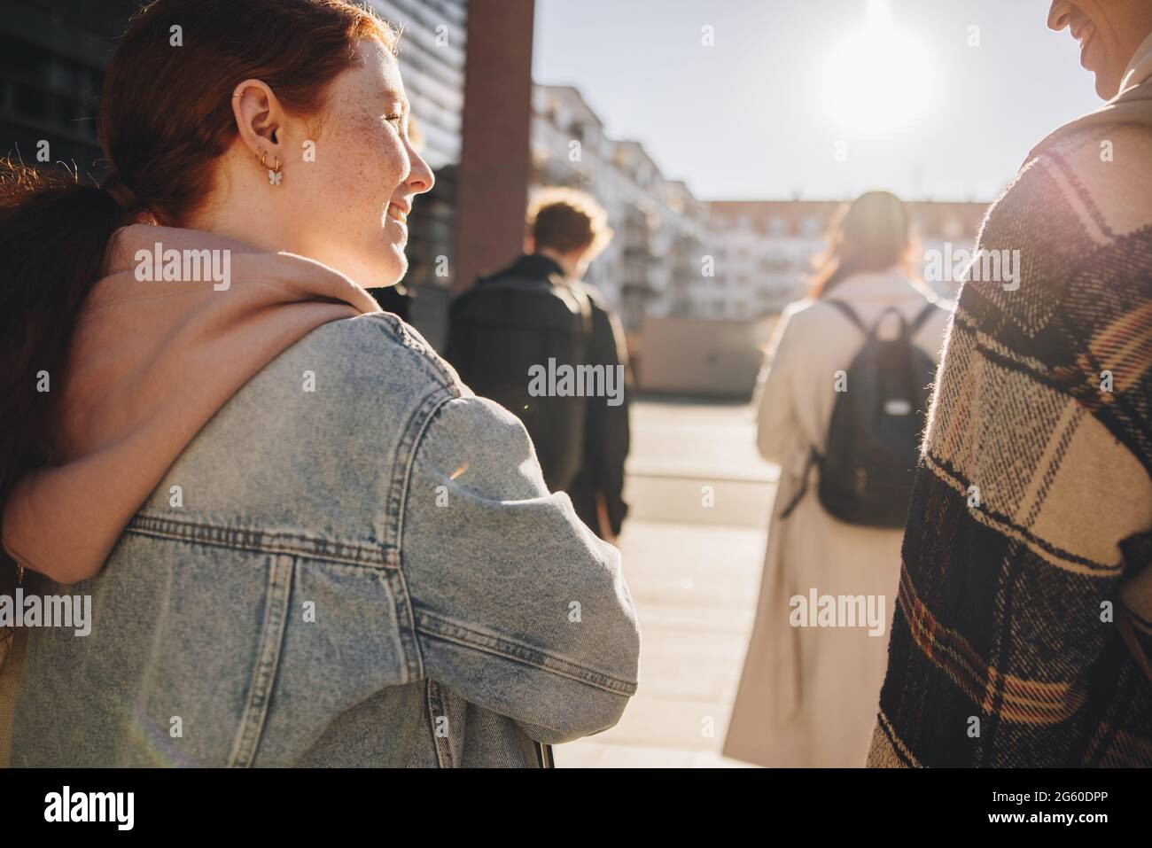 Teenager students going to school hi-res stock photography and images ...