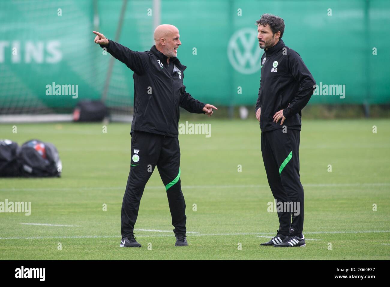 Wolfsburg, Germany. 01st July, 2021. Football: Bundesliga, VfL ...