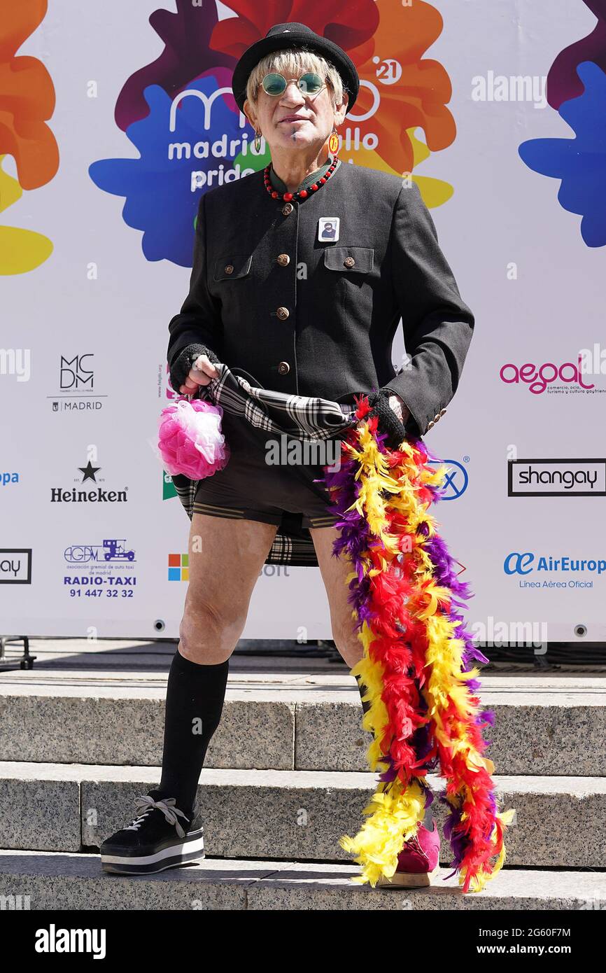 Paco Clavel attends MADO opening speech photocall. in Madrid, Spain on ...