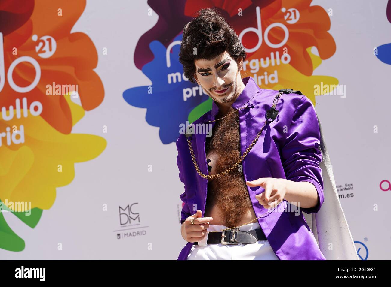 Marcus Massalami attends MADO opening speech photocall. in Madrid ...