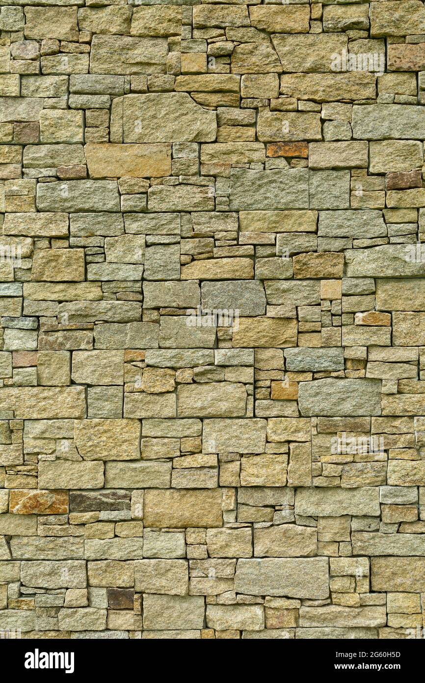 Repeating Sandstone Block pattern wall for backgrounds Stock Photo - Alamy