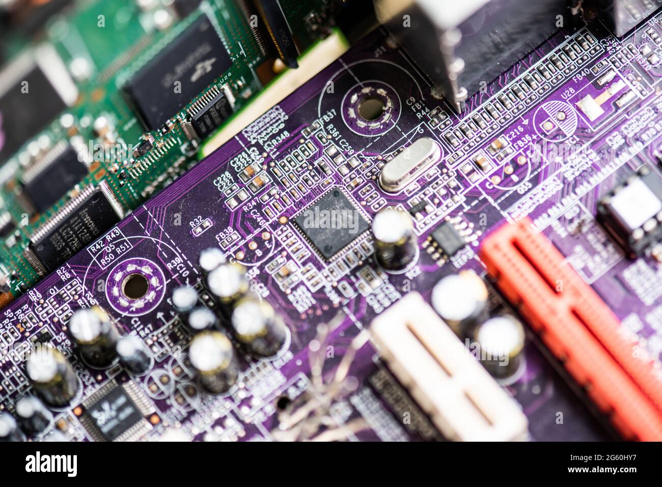 Old computers metals hi-res stock photography and images - Alamy