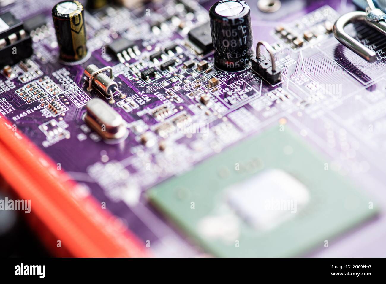 Old computers metals hi-res stock photography and images - Alamy