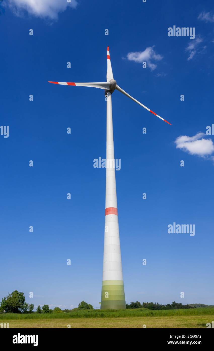 Alternative energy creation with wind power Stock Photo - Alamy