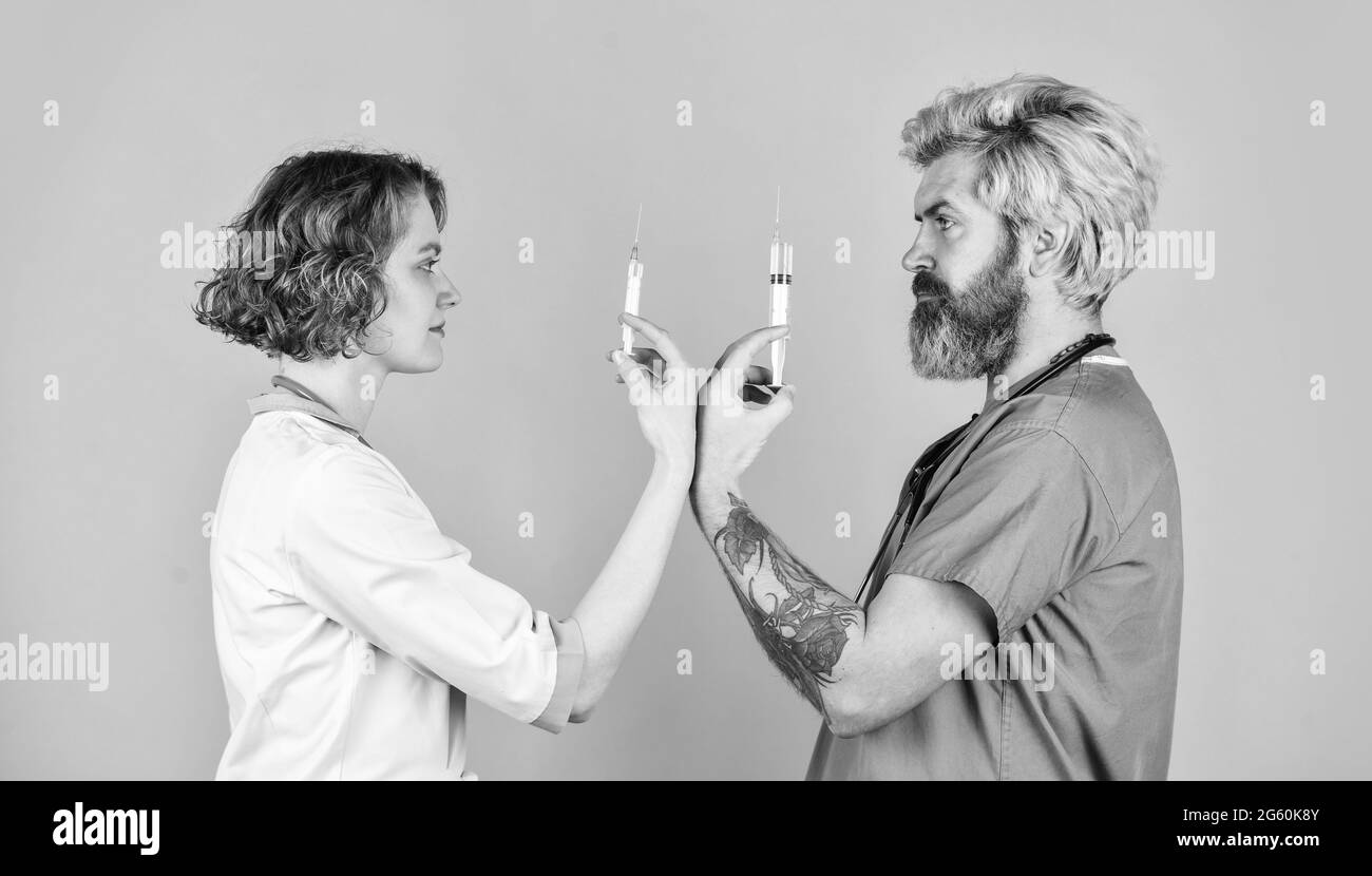 team of doctor and nurse. Teamwork in hospital for success work and ...